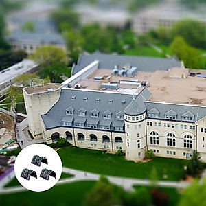 jojofuny 3pcs Plastic Railway Mountain Tunnel Train Set Accessories Simulation Model Train Railway Train Cave Tunnels for Kids Age 3 and Up, Grey