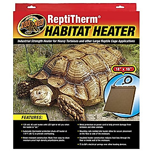 Zoo Med Laboratories SZMRH20 40-Watt Repti Therm Habitat Heater
