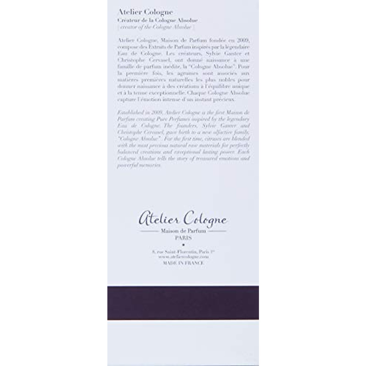 Atelier Cologne Eau de Parfum, Bergamote Soleil, 3.3 Ounce