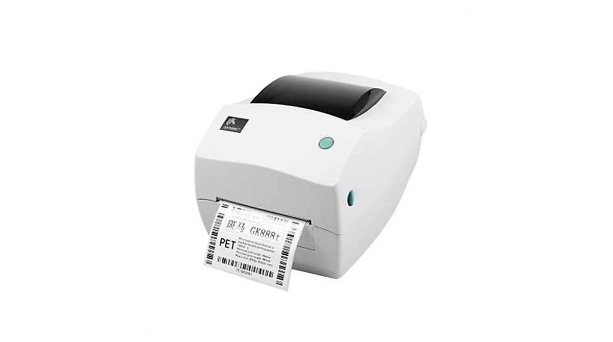 GK888T Barcode Printer - Dual-Mode Thermal & Transfer Printing