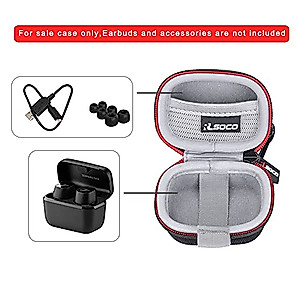 RLSOCO Carrying Case for SENNHEISER CX Plus/CX True Wireless/CX 400BT True Wireless Earbuds