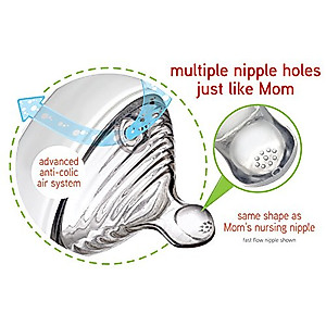 NUK Simply Nautral Baby Bottle, Pink, 5 Ounce (Pack of 2)