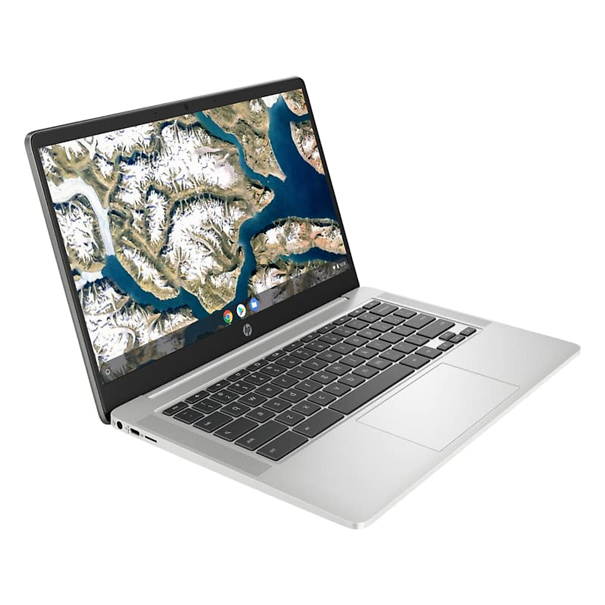 HP Chromebook 14a-nd0020ca 14" AMD 3015Ce 8 GB Memory; 128 GB eMMC Storage Chrome OS Mineral Silver (Renewed)
