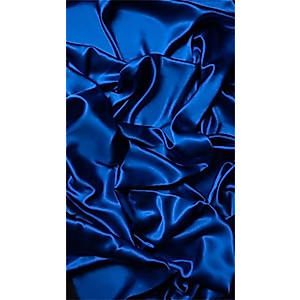 YJKIS 44" 100% Pure Silk Fabric Champagne Charmeuse Fabric by The Yard for Sewing Clothes DIY Crafts, Champagne