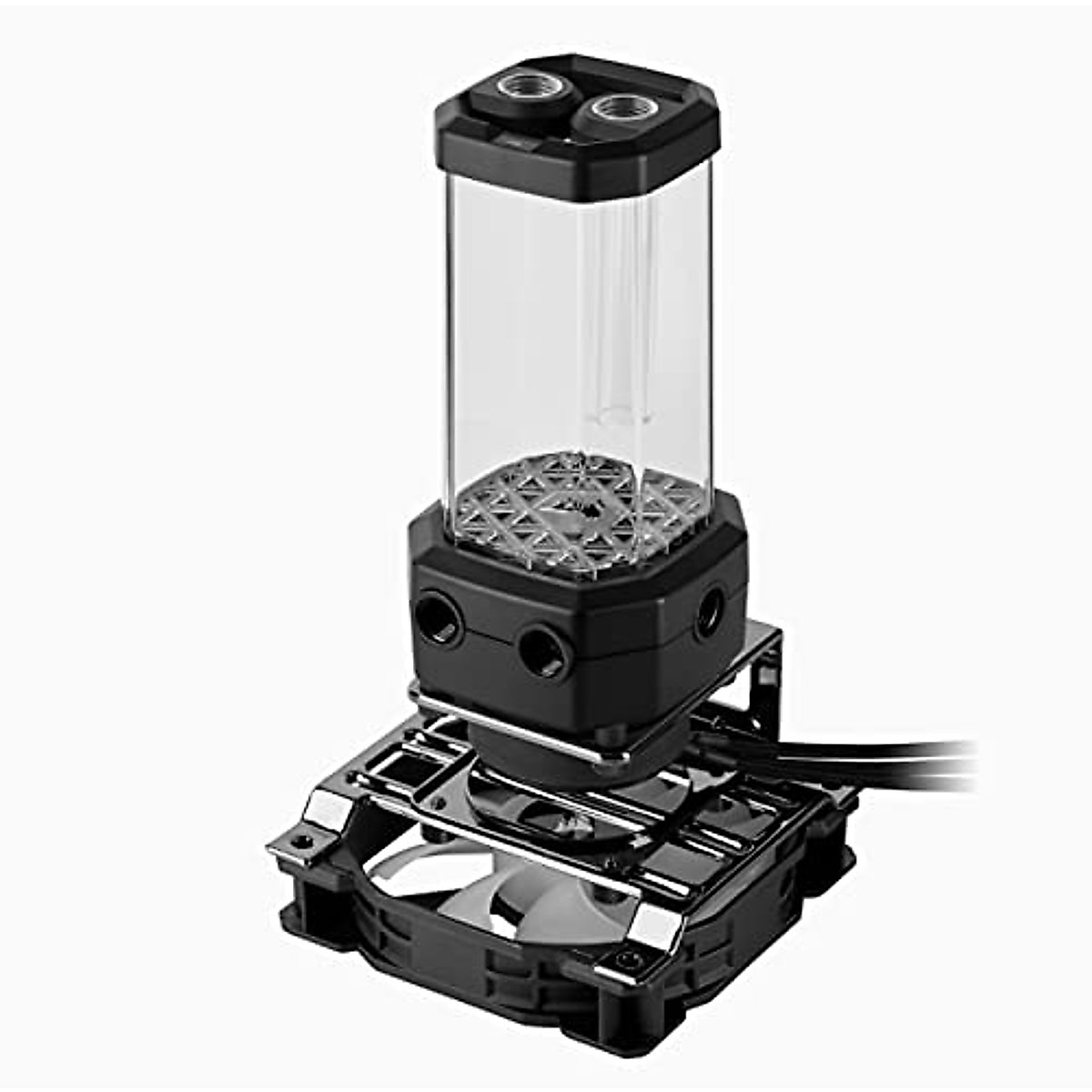 Corsair Hydro X Series XD5 RGB Pump/Reservoir Combo - D5 PWM Pump - 330ml Reservoir - Ten Individually Addressable RGB LEDs - Temperature Sensor - Black