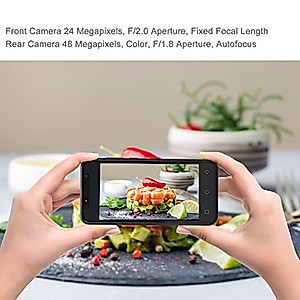 6.1in Unlocked Smartphones, with RAM 12GB ROM 512GB Unlocked Cell Phones, Smartphone 4G Network Mobile Phone Dual Cards Dual Standby,5000mah for Android11