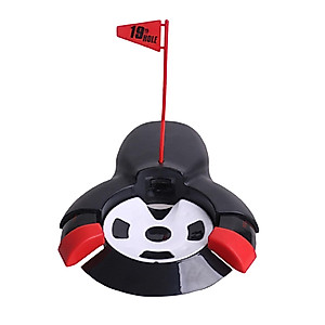 BESSTUUP Durable Indoor Outdoor Automatic Golf Putting Cup w/Flag Golfing Ball Return Device Garden Lawn Yard Office Golfer Training Aids