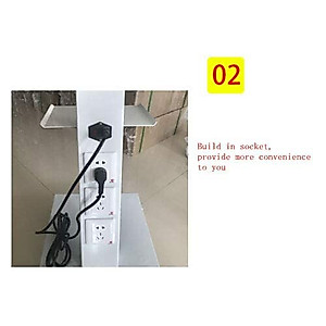 3-Tier Utility Medical Cart Stainless Steel Hospital Medical Dentistry Trolley Portable Mobile Beauty Salon Rolling Cart Tool Instrument Station Storage Trolley Care Cart (410x360x770mm)