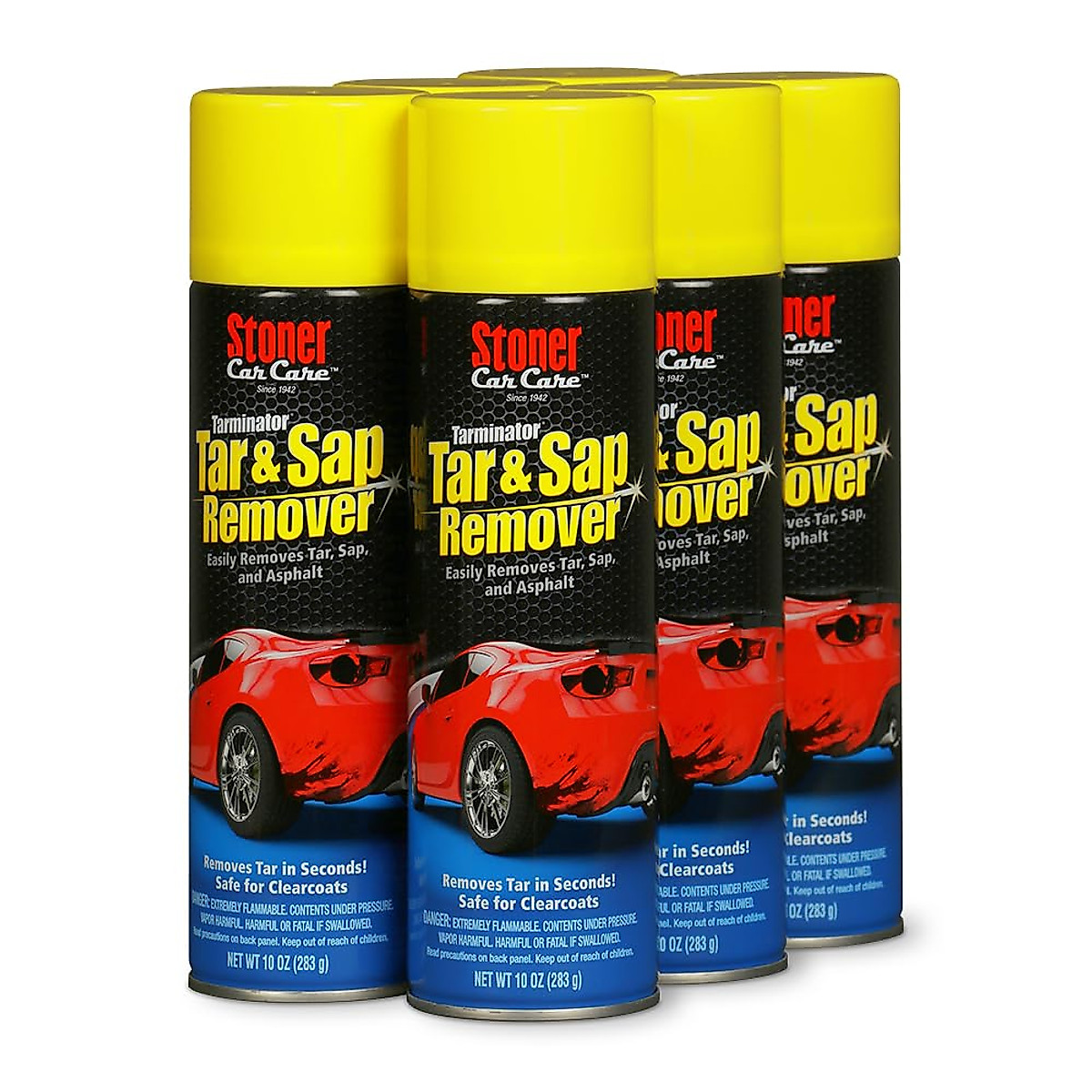 Stoner 91154-6PK Bug and Tarminator Bug/Tar/Sap/Grease Remover - 10 oz., (Pack of 6)