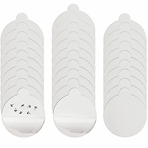 28PCS 4.3" Mosquito Trap Refill Glue Boards for Most Indoor Insect Traps, Mosquito Lamp Sticky Refillable Glue Pads Fits Mosquito Traps with 4.3" or Bigger Bottom Tray