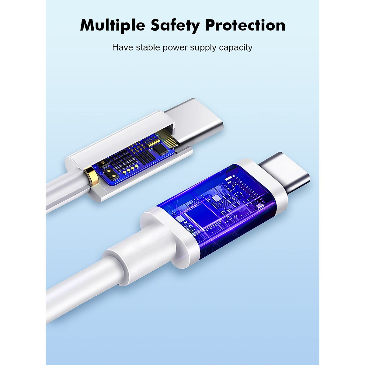 140W USB-C Power Adapter, Mac Book Pro Charger Foldable PD3.1 PPS Fast GaN Wall Charger Compatible with MacBook Pro 16" 14" Air 13" Retina M1 / M2 2023 2022 2021 2020 Laptop, Included 6.8ft C-C Cable