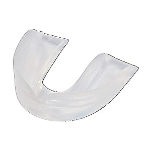 Wilson Single Density Mouthguard Without Strap, Clear, Adult