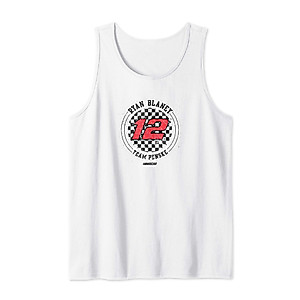 NASCAR - Ryan Blaney - Checkered Circle Tank Top
