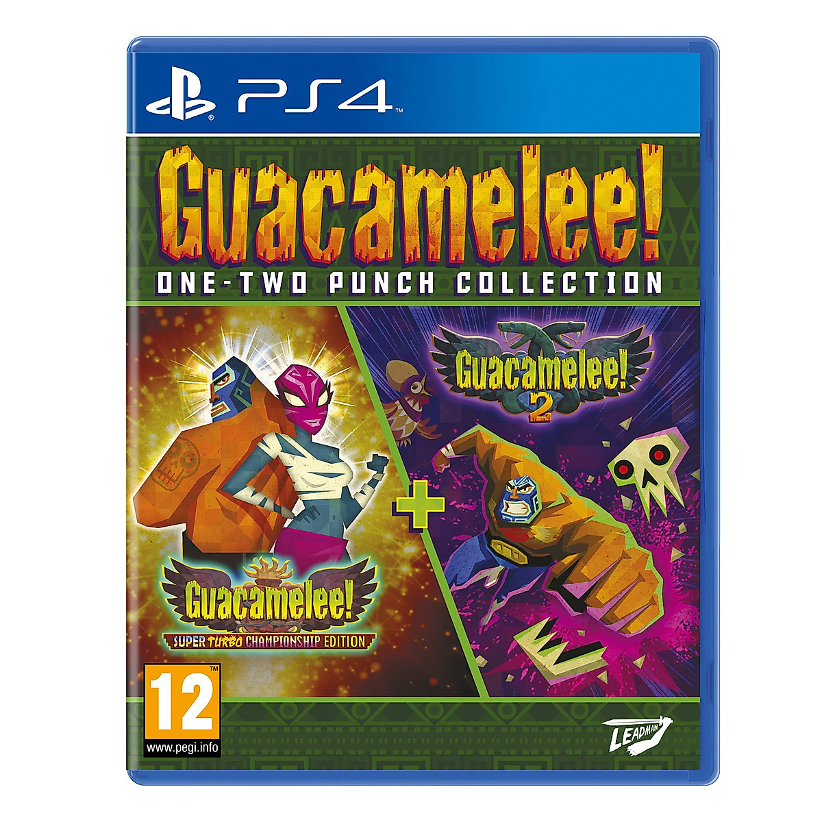 justforgames guacamelee! one-two punch collection - ps4
