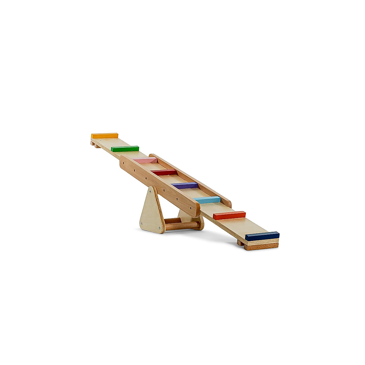 Avenlur Willow Rainbow Seesaw and Balance Beam: Montessori and Waldorf Inspired Gym Equipment for Toddlers & Kids (2-4 yrs), up to 110lbs! Enhance Balance & Coordination with Indoor Play Fun!