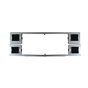 Shepherd Hardware 9603 Adjustable Aluminum Appliance Rollers, 2-Pack