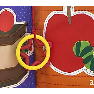 World of Eric Carle, The Very Hungry Caterpillar Fun Foods Soft Book Teether