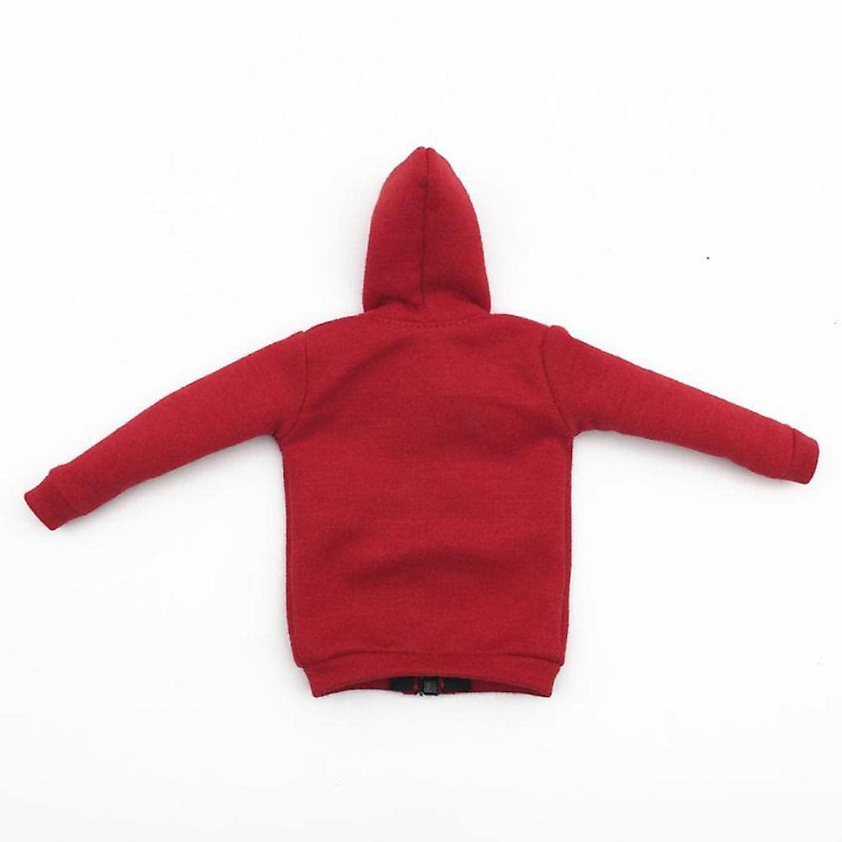 AMLESO 1/6 Hoodie Casual Clothes for 12 '' Male Action Figure, red