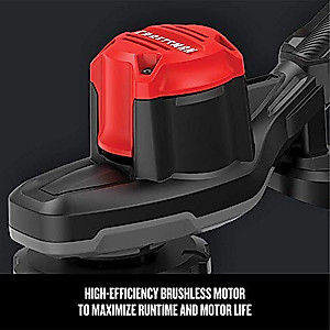 CRAFTSMAN V20* WEEDWACKER® Cordless String Trimmer with Quickwind™, 13-Inch (CMCST920D2)