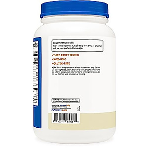 Nutricost Whey Protein Concentrate (Vanilla) 2LBS