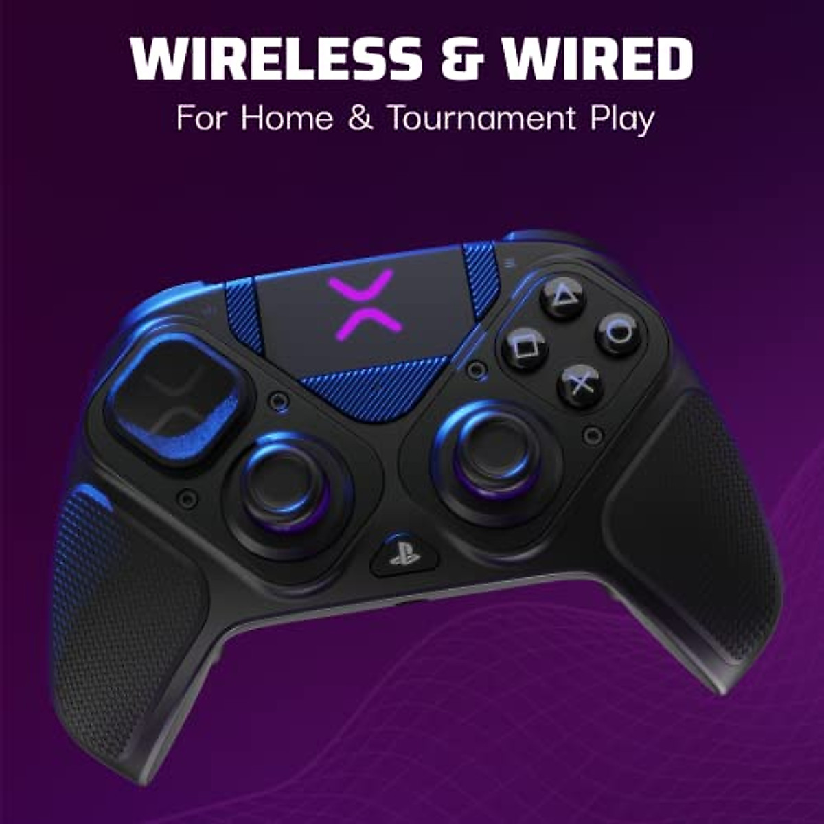 Victrix Pro BFG Wireless Gaming Controller for Playstation 5 / PS5 - Wired or Wireless Power, Mappable Back Buttons, Customizable Triggers/Paddles, App Support (PC)