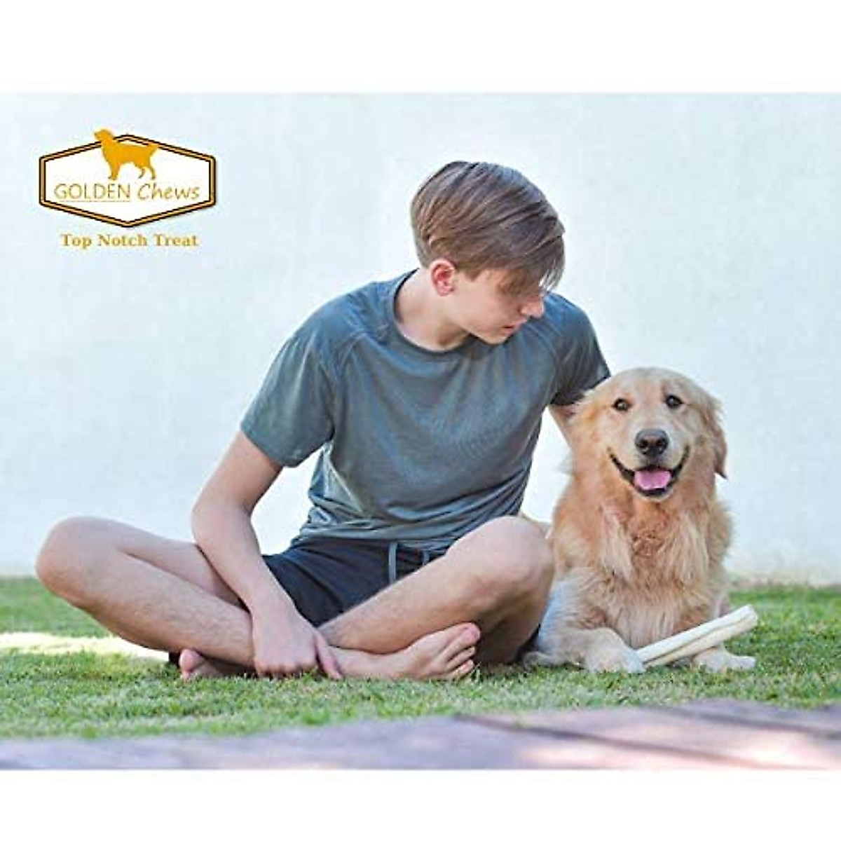 GOLDEN Chews Retriever Roll 7-8 Inches Extra Thick (20 Pack)