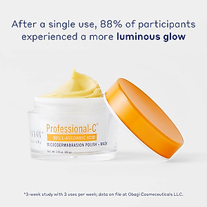 Obagi Professional-C Microdermabrasion Polish + Mask – Dual Action Vitamin C Face Mask that Exfoliates & Promotes Healthy Looking Skin – 2.8 oz