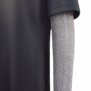 Womens Mavis Costume with Stocking Black Mini Bodycon Dresses Halloween for Girls (X-Small, Adult)