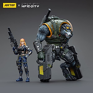JOYTOY 1/18 Action Figure Infinity Model Figures Mecha Ariadna Equipe Mirage-5