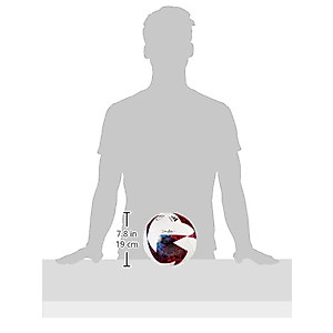 adidas MLS Training Soccer Ball, White/Blue/Red, 4