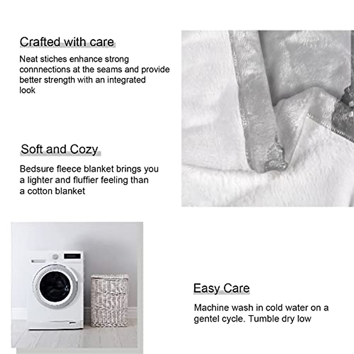 HommomH 50" x 80" Blanket Throw Comfort Thin Soft Air Conditioning NYC - Central Park, 1961