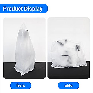 Oumefar 480x490mm Stereoscopic Microscope Dust Cover Case Water Proof Plastic Cover Microscope Accessories for Laboratory Education