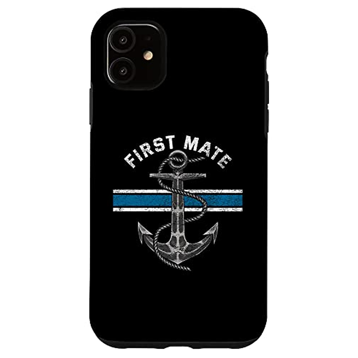 iPhone 11 Captain First Mate Sailing Matching Sets Pontoon Boater Case