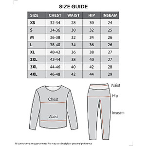 Men's Long Johns Thermal Underwear | Fleece Lined Base Layer Bottoms- 3 Pack