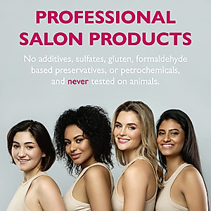 12 Benefits Instant Healthy Hair Treatment - Leave In Conditioner Spray with Quaternium 39 and Silk Fibre Protein - Smooths Frizz, Strengthens & Repairs Damaged Hair - Made in USA, (6 Fl Oz)