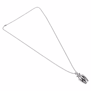 Kisangel Tooth Keepsake Necklace Tooth Fairy Box Baby Teeth Holder Necklace Kids Tooth Box Keepsake Deciduous Souvenir Box First Lost Teeth Hair Holder