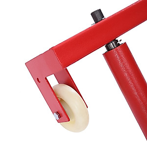 Steel Tubes Tire Dolly Carrying Tool,Dolly Tire Moving Tool Cart,Heavy Duty Adjustable Rolling Wheel Dolly for Shop,Garage