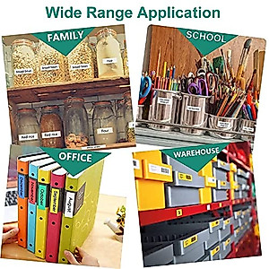 Colorty Compatible Label Tape Replacement for Brother Ptouch TZe-231 TZe Tape 12mm 0.47 Inch TZe231 TZ231 Black on White Laminated Tape for P-touch PT D210 H110 D600 Label Maker, 26.2 Feet (8m) 9 Pack