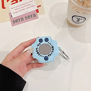 Case for Samsung Galaxy Buds 2 & Buds Live & Buds Pro, Soft Silicone 3D Cute Cartoon Character Kawaii Fashion Cover Animal Design (Digimon)