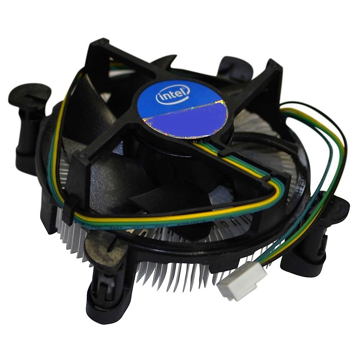Intel E97379-001 Core i3/i5/i7 Socket 1150/1155/1156 4-Pin Connector CPU Cooler With Aluminum Heatsink and 3.5-Inch Fan For Desktop PC Computer