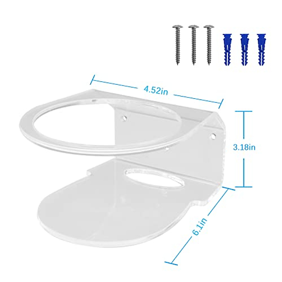 VOMENC Wall Mount Holder for TP-Link Deco XE75/XE75 PRO Compatible with TP-Link Deco（XE75/XE75 PRO ） Whole Home Mesh WiFi System Mount (2-Pack)