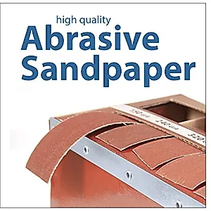 Boxed Multi-Roll Assorted Abrasive Rolls For Wood Turners, Furniture Repair, Woodworkers, Metal Workers and Automotive Body Work In Assorted Grits, Includes 150, 240, 320, 400 and 600 Grit Rolls