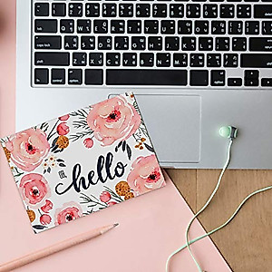 Canopy Street Watercolor Blue And Pink Floral Greeting Cards / 24 All Occasions Cards With Envelopes / 4 7/8" x 3 1/2" Thank You Cards