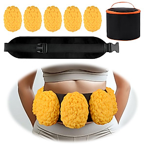 SimCoach Fat Replica 5 Lb with Belt, Wearable Human Body Fat Replica, Keep Fit & Weight Loss Motivation & Reminder, Human Fatty Tissue Demonstration Model for Nutritionist