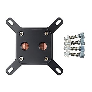 BXQINLENX Professional Special CPU Water Cooling Block for Intel Water Cool System Computer Black