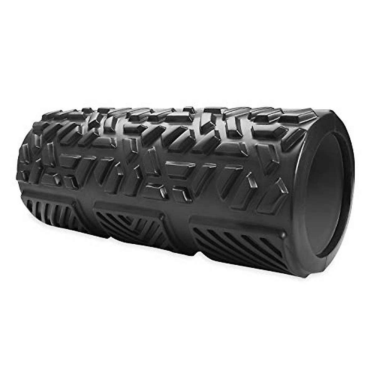 Gaiam Restore Massage Roller - Deep Tissue Performance Muscle Roller | Multi Textured Massager, High Density Hard Inner Core (13" L x 5" Diameter)