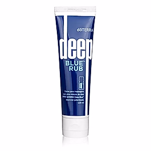 doTERRA SkinCare Deep Blue Rub with Essential Oils Topical Massage soothing cooling 120ml - 4 oz, 1 Fl Oz (Pack of 1)