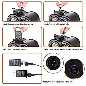 Projector Lights Outdoor Indoor Decoration with Remote Control, 3D Ocean Wave & Patterns Effect 2-in-1, 16 Effects Cards for Valentine's Day Holiday Party Decor