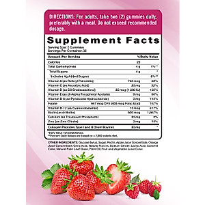 Nature's Truth Womens Multivitamin Gummies Plus Collagen & Biotin | 70 Count | Non-GMO & Gluten Free Supplement