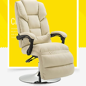TFIIEXFL Beauty Chair Reclining Lift Comfortable Beauty Mask Stool Flat Reclining Chair Computer Chair Lunch Break Offices